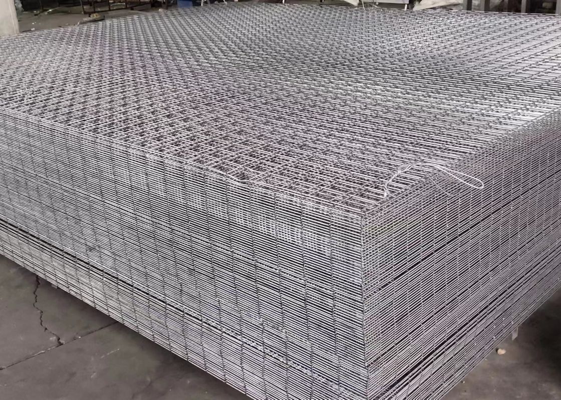 Rectangular Hole Galvanized Welded Mesh Panels / Wire Panels 2.9 X 2.0 ...